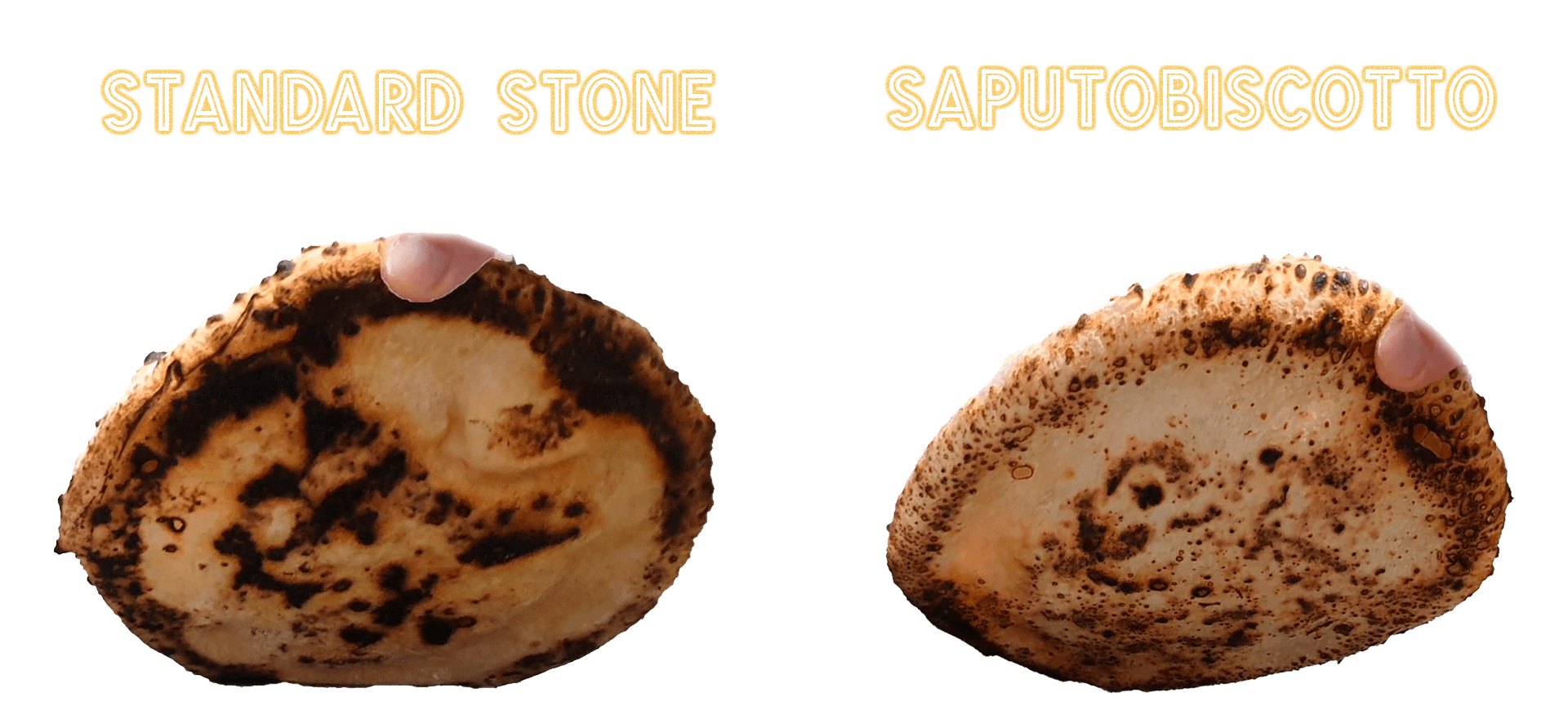 Biscotto Saputo Pizzastein 500°C - Ooni Koda 12 – SaputoBiscotto